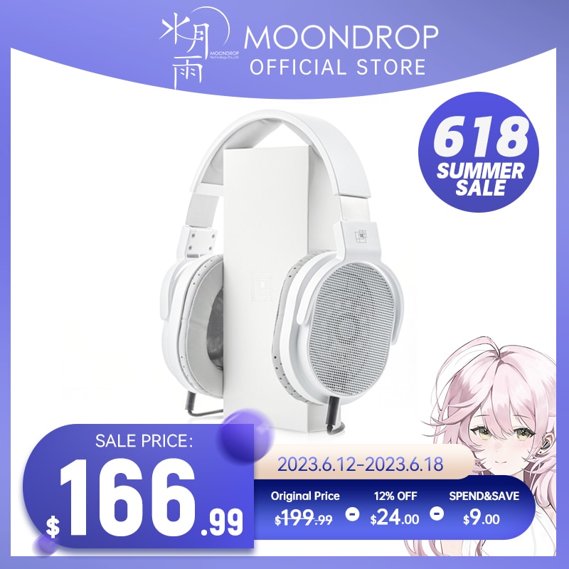 MoonDrop VOID Headphone 50mm High-Performance - ElCuponeador